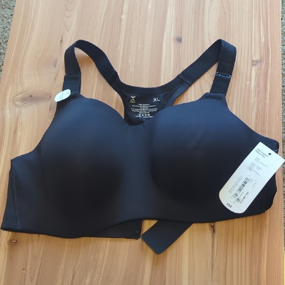 Xersion | Intimates & Sleepwear | Xersion Midnight Black Supportive Bra ...